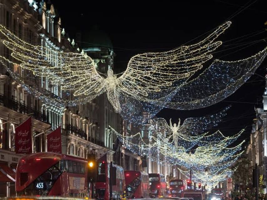 London: Magical Christmas Lights By London Taxi Tour | GetYourGuide