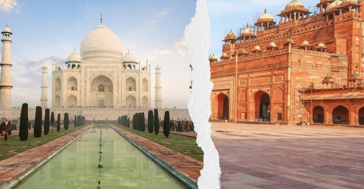 From Delhi: Taj Mahal, Agra Fort & Fatehpur Sikri Day Trip | GetYourGuide
