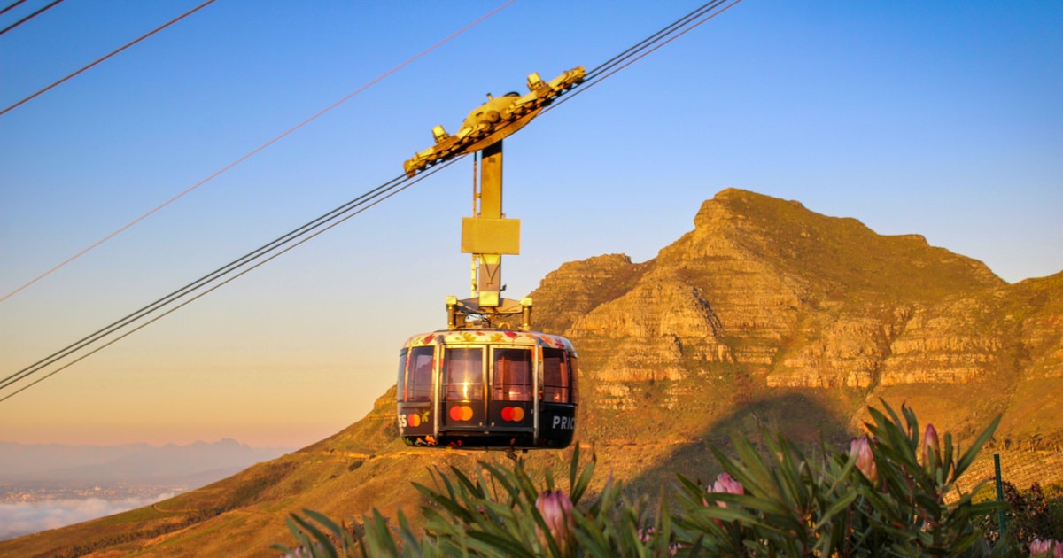 Ticket voor de kabelbaan van de Tafelberg vanuit Kaapstad | GetYourGuide