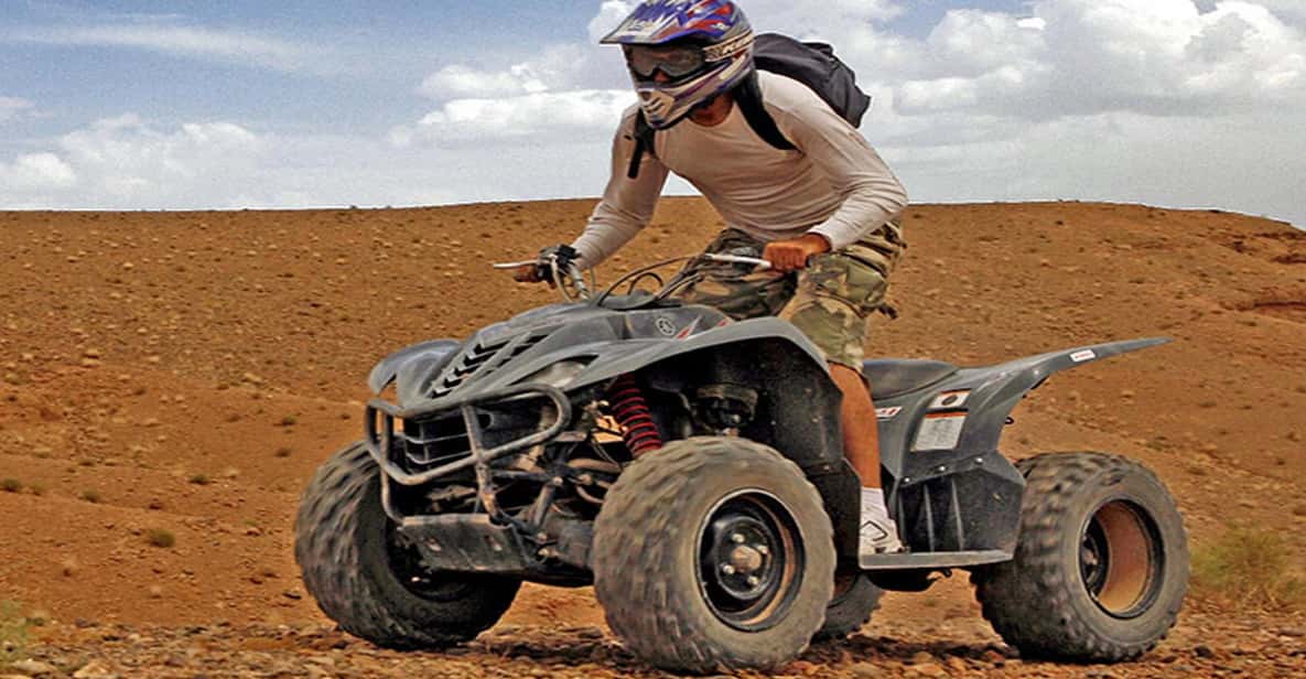 Agafay : Demi-journée de balade à dos de chameau et de quad dans le ...