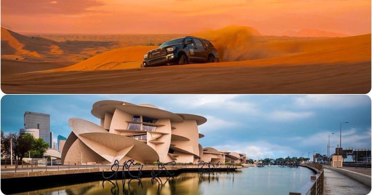 Doha: Combo de tour de la ciudad y safari por el desierto con paseo en ...