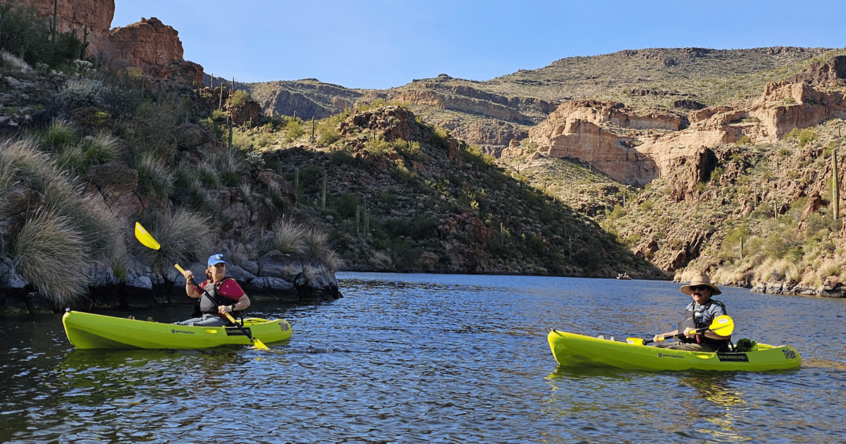 Canyon Lake: Scenic Guided Kayaking Tour | GetYourGuide