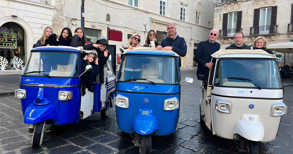 Syrakusa: Privat rundtur i Ortygia på en Tuk Tuk | GetYourGuide