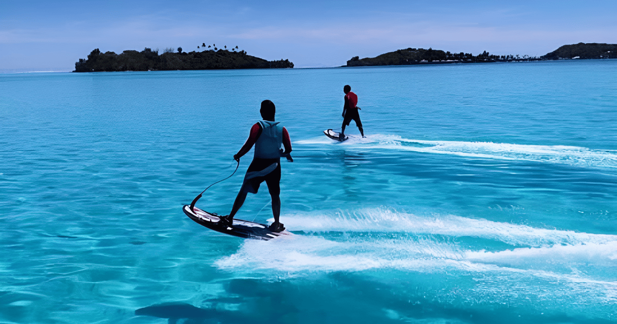 Bora Bora'da jetboard seansı | GetYourGuide