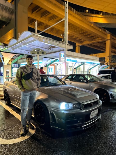 Tokyo: Private R34 GTR Tour, Daikoku Car Meet, & JDM Scene | GetYourGuide