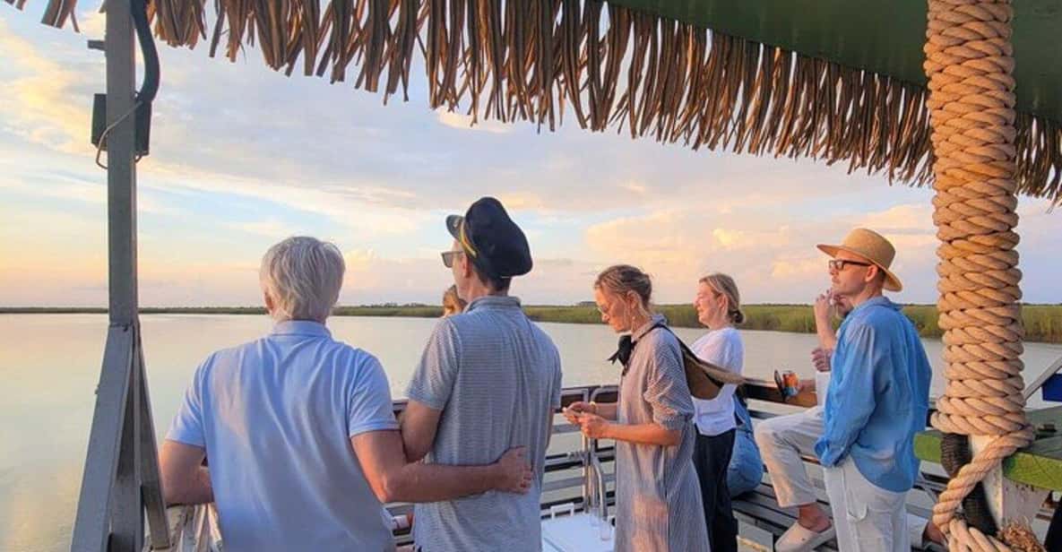 Tybee Island: Sunset Tiki Boat Adventure | GetYourGuide