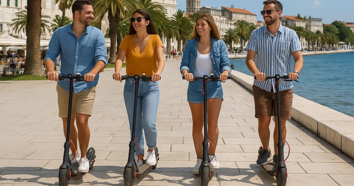 Split: Electric Scooter Tour with Guide | GetYourGuide