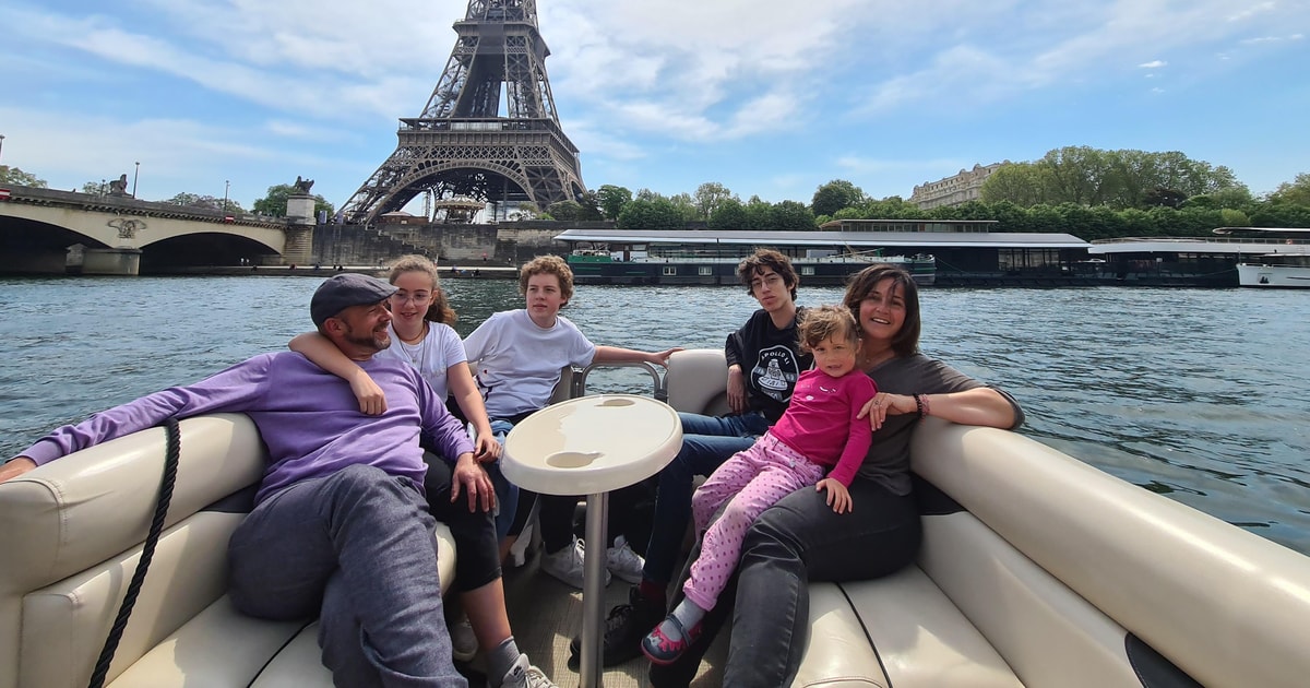 Paris: Private pontoon boat cruise on the Seine | GetYourGuide