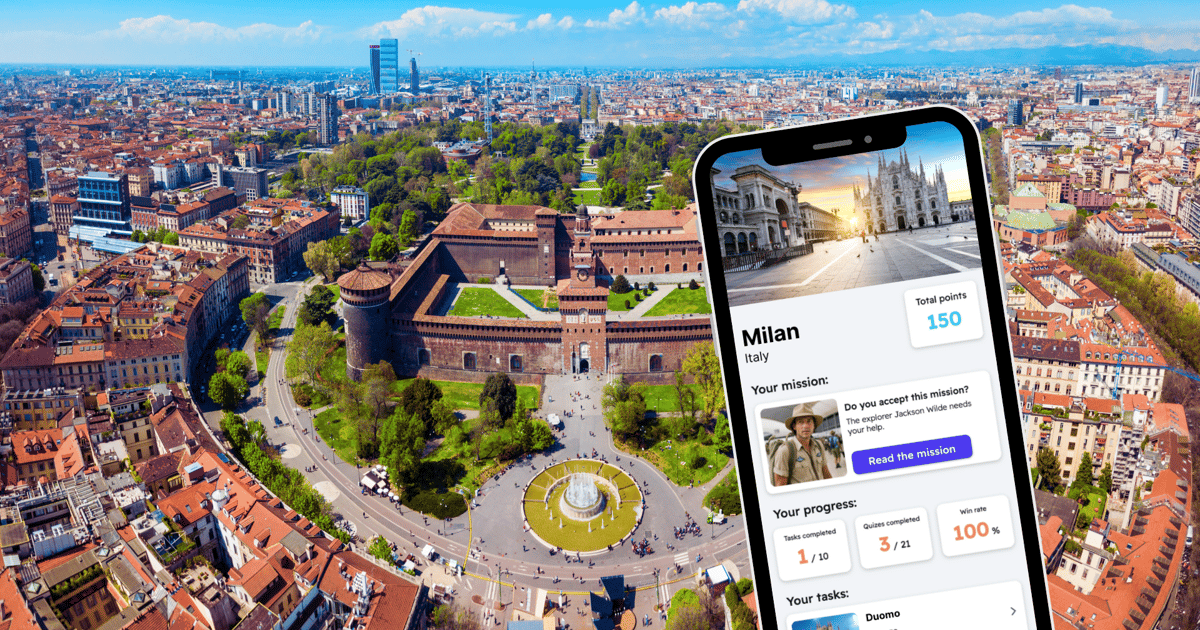Milaan: Stadsverkenningsspel en stadsrondleiding op je telefoon ...
