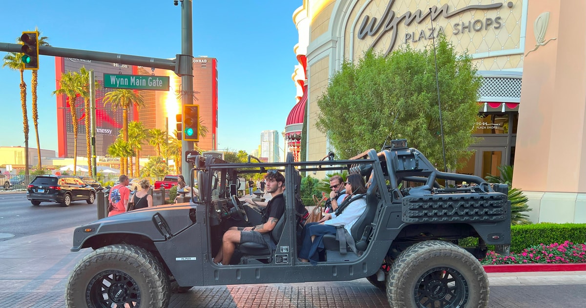 Las Vegas: 7 Magic Mountains and Pioneer Saloon Hummer Tour | GetYourGuide
