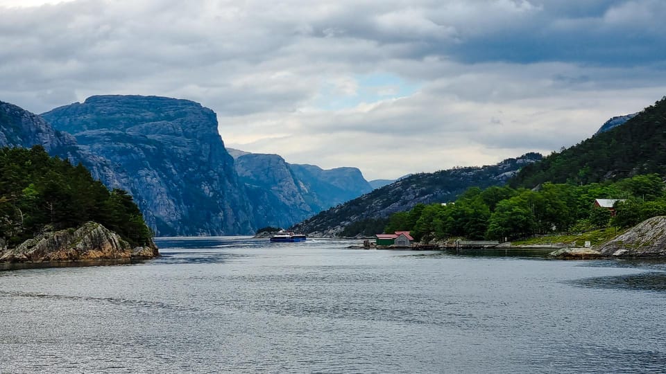 Stavanger: Scenic Fjord Cruise to Lysefjord and Preikestolen | GetYourGuide
