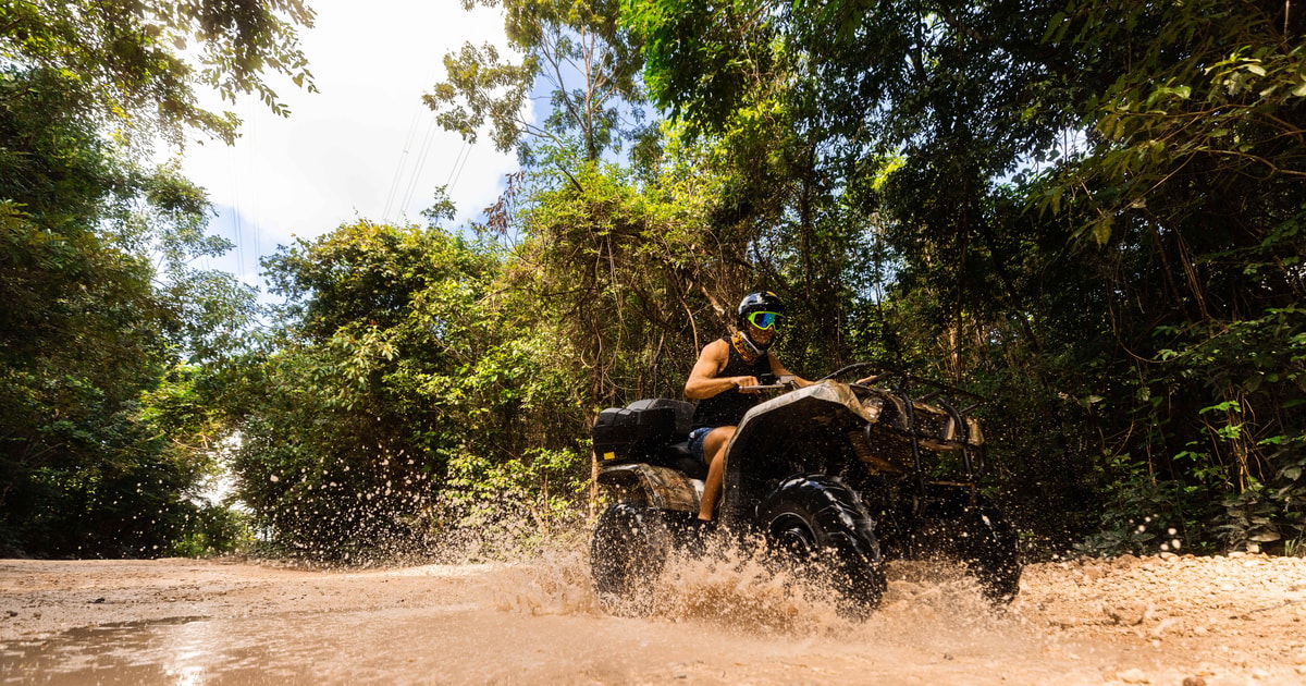 Cancun: Super Combo with ATV, Ziplines, Cenote & Snorkeling | GetYourGuide