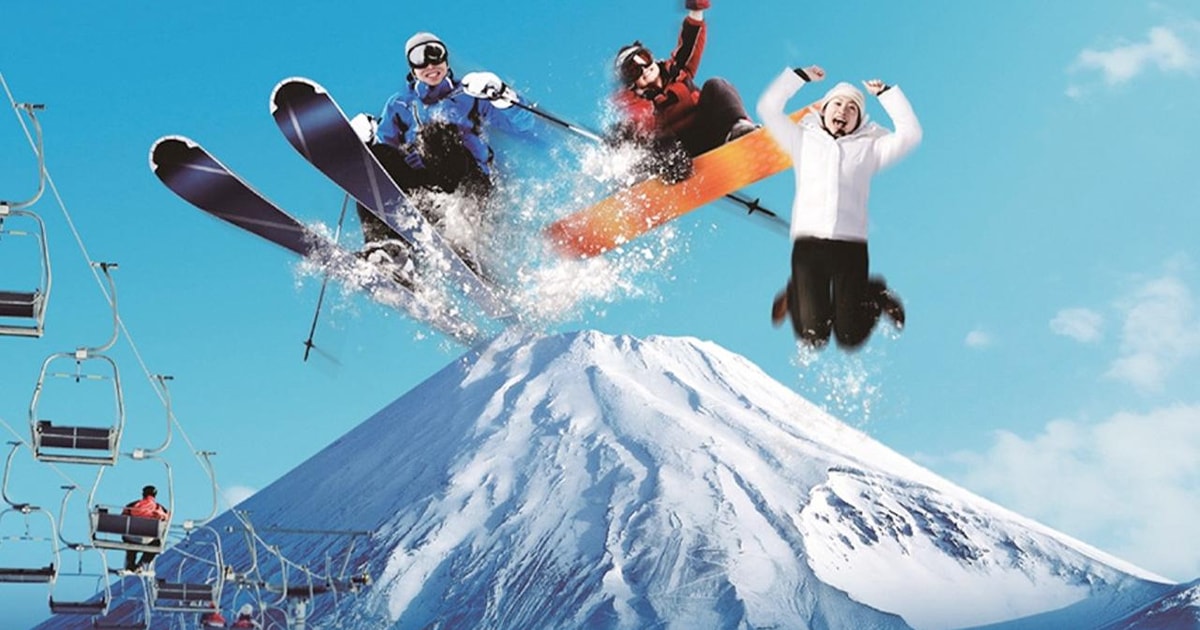 From Tokyo: Mt. Fuji Skiing And Onsen Experience 1-Day Tour | GetYourGuide
