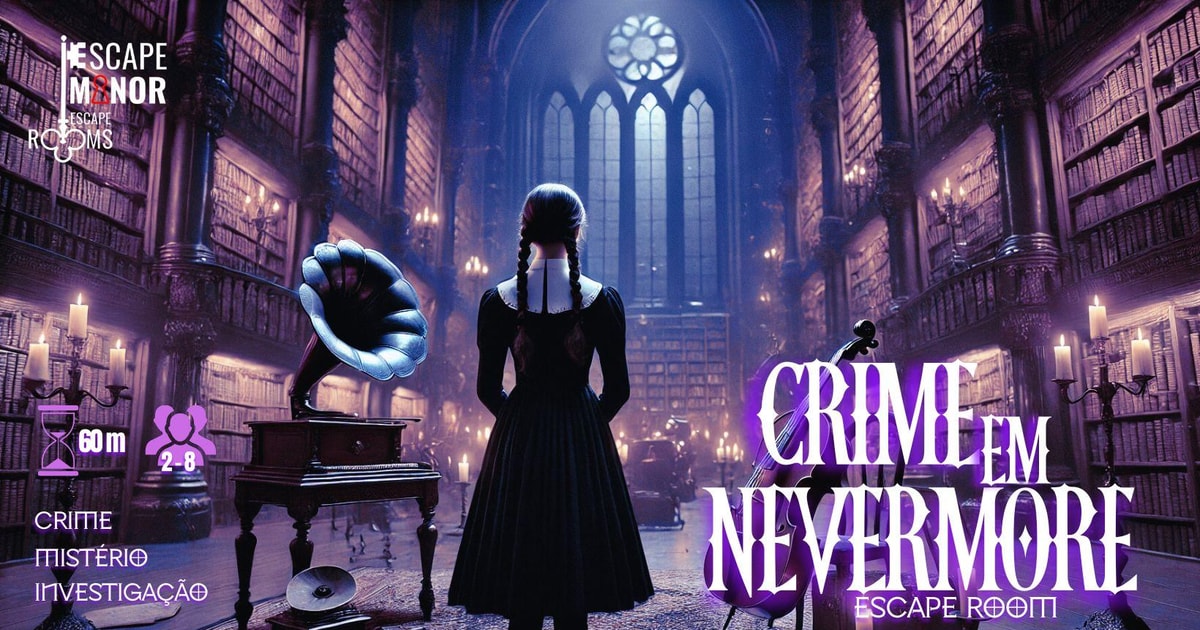 ESCAPE MANOR Escape Rooms: Nevermore Murder - The Killer | GetYourGuide