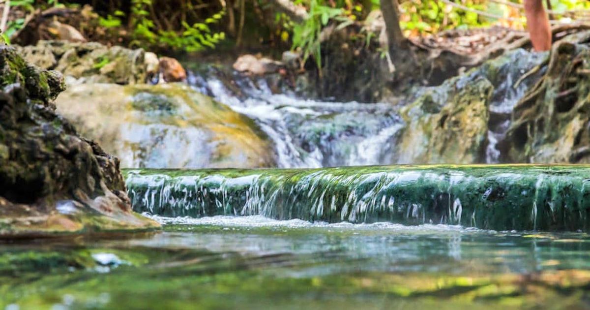 Emerald Pool & Hot Spring Waterfall + Tiger Cave Temple | GetYourGuide