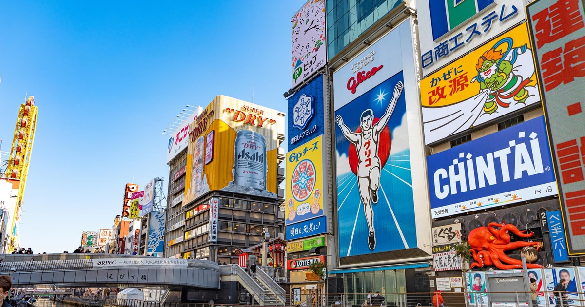 Osaka: Iconic Landmarks and Culinary Gems Private Tour | GetYourGuide