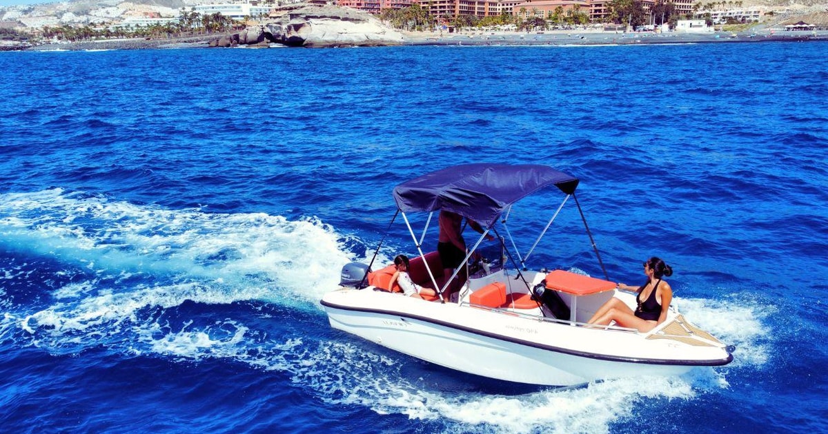 Puerto Colon: La Nina Boat kør selv, ingen licens Tenerife | GetYourGuide