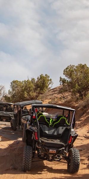 Moab: Self-Driven Guided Sunset UTV Tour to Fins N Things | GetYourGuide