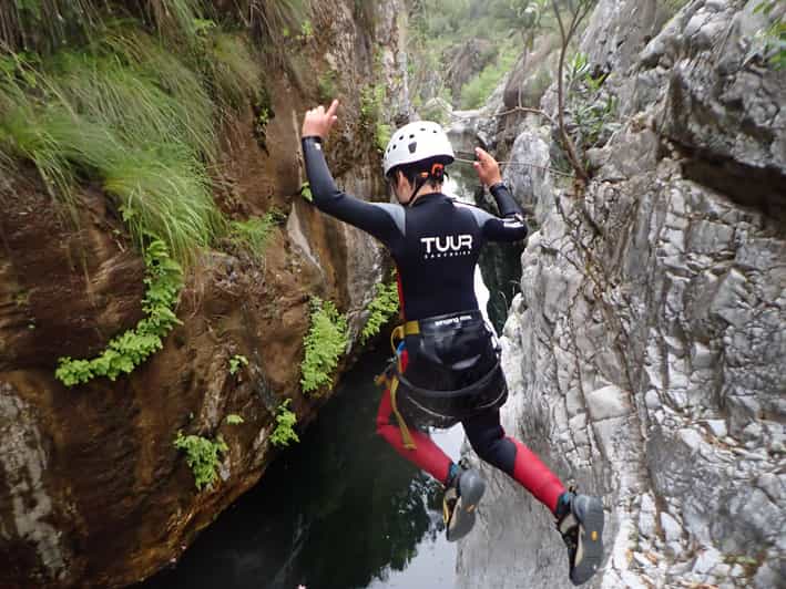 From Marbella: Guadalmina River Guided Canyoning Adventure | GetYourGuide