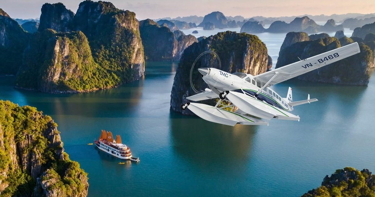 Halong Bay Seaplane - A bird's eye view experience from Sky | GetYourGuide