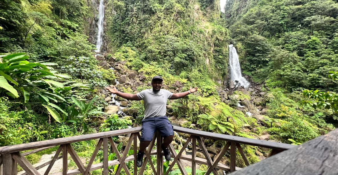 Roseau: Rainforest Tour of waterfall & water canyon swimming | GetYourGuide