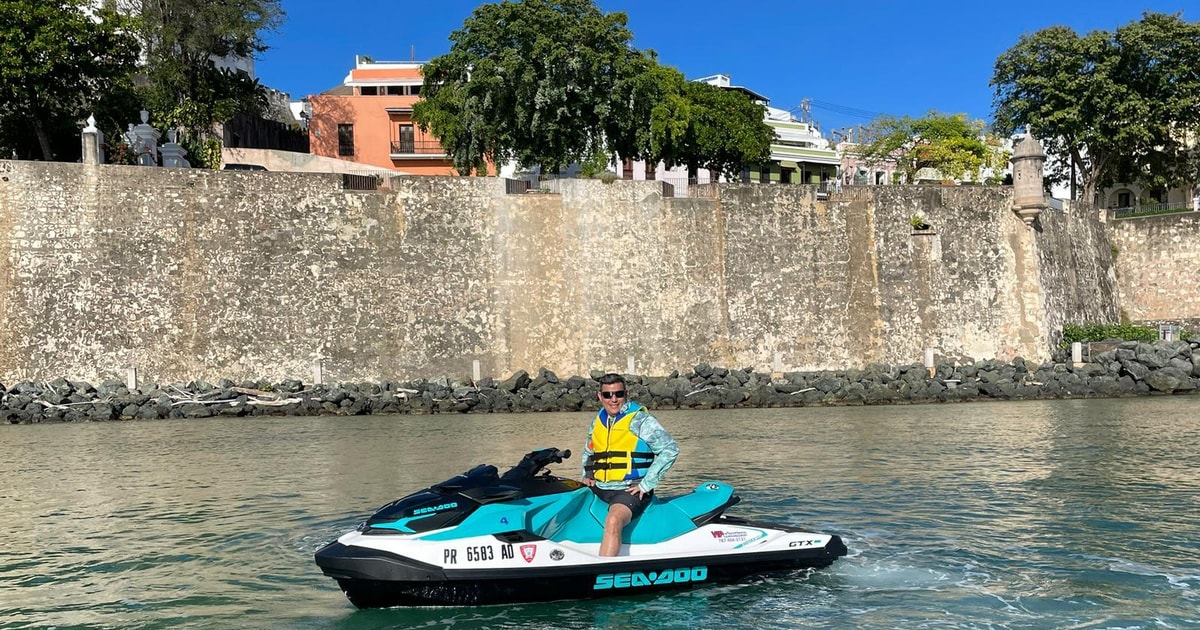 Puerto Rico: Jetski-tur i det gamle San Juan | GetYourGuide