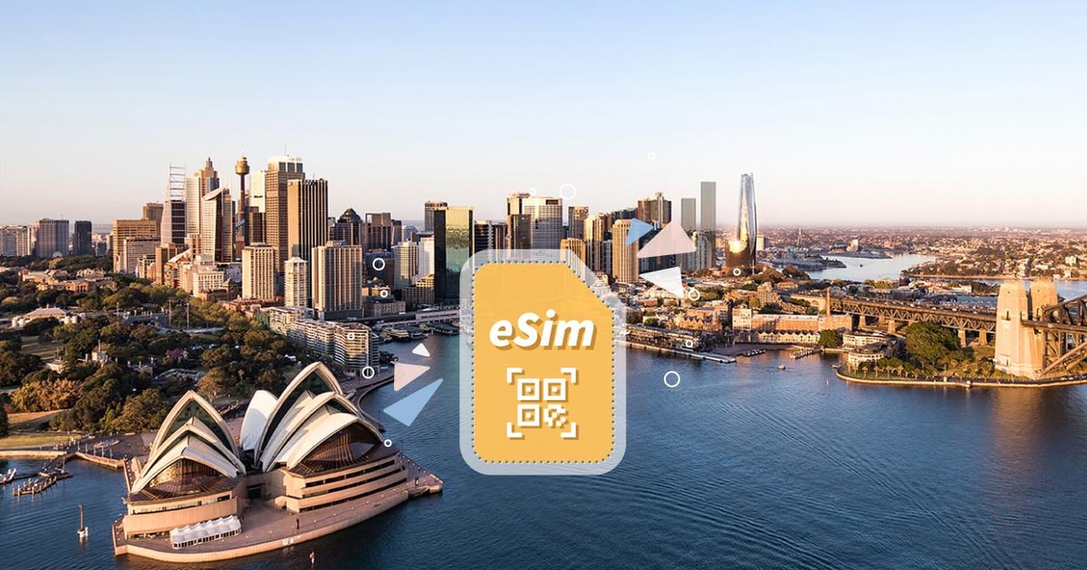 Australia: Pelan Data Mudah Alih eSIM dengan Liputan New Zealand | GetYourGuide