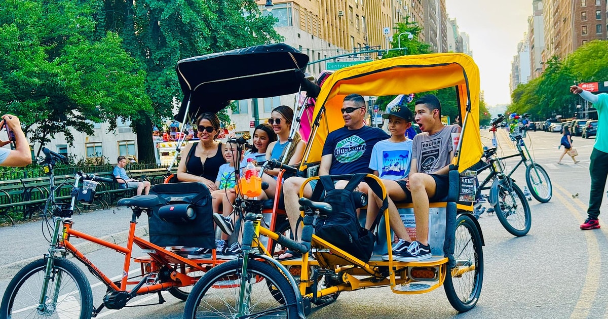 OFFIZIELLE Central Park Pedicab Touren | GetYourGuide