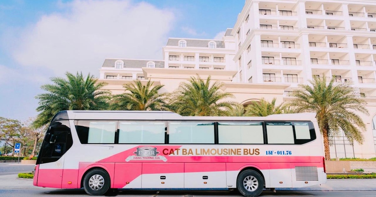 Von Hanoi aus: Cat Ba Limousine Bus mit Hochgeschwindigkeitsboot ...