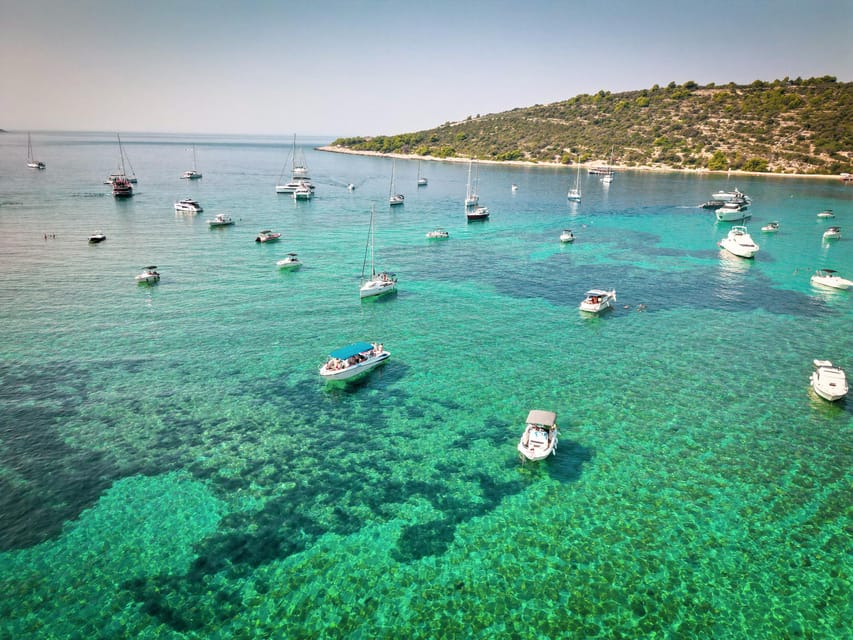 From Trogir: Half-Day 3 Island Tour with Blue Lagoon | GetYourGuide