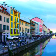 Milan: Navigli District Canal Boat Tour with Aperitivo | GetYourGuide