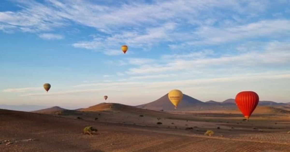 Marrakech:Hot Air Balloon Flight with Breakfast | GetYourGuide