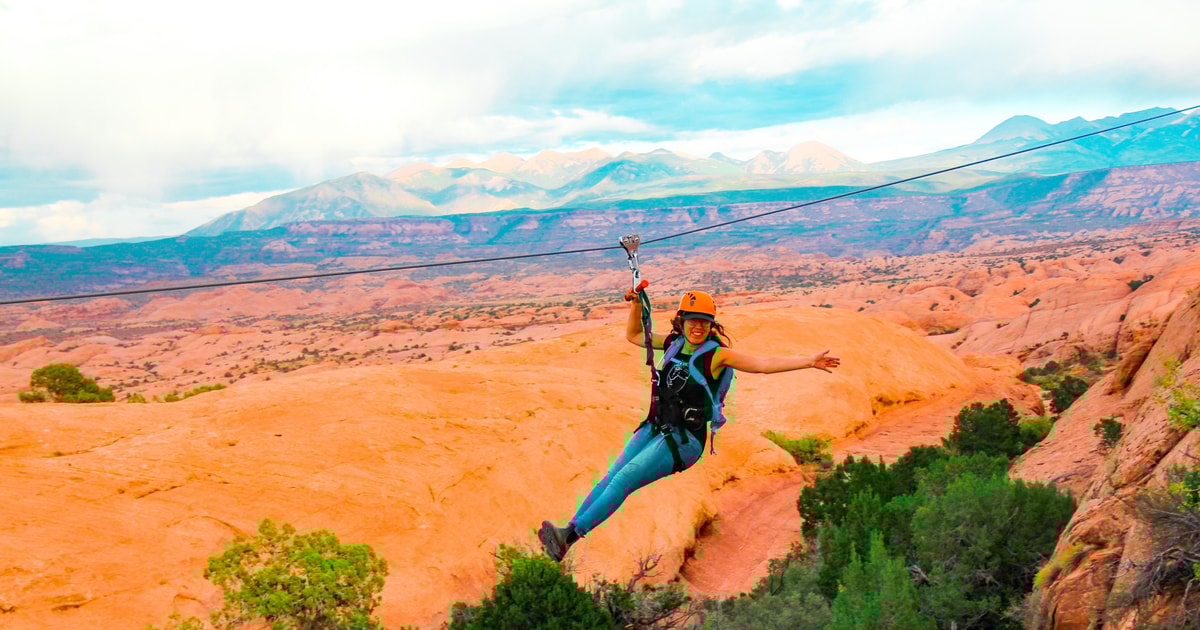 Moab : aventure en tyrolienne | GetYourGuide