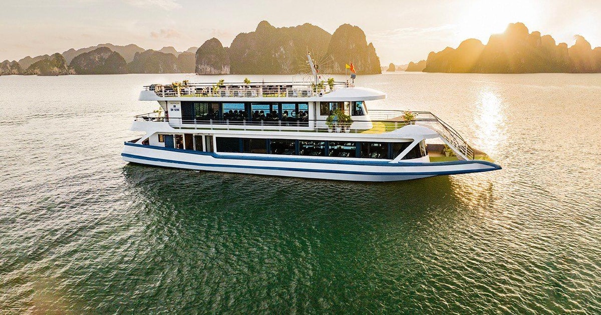 From Hanoi- Halong Bay on Luxury Day Cruise buffet lunch | GetYourGuide