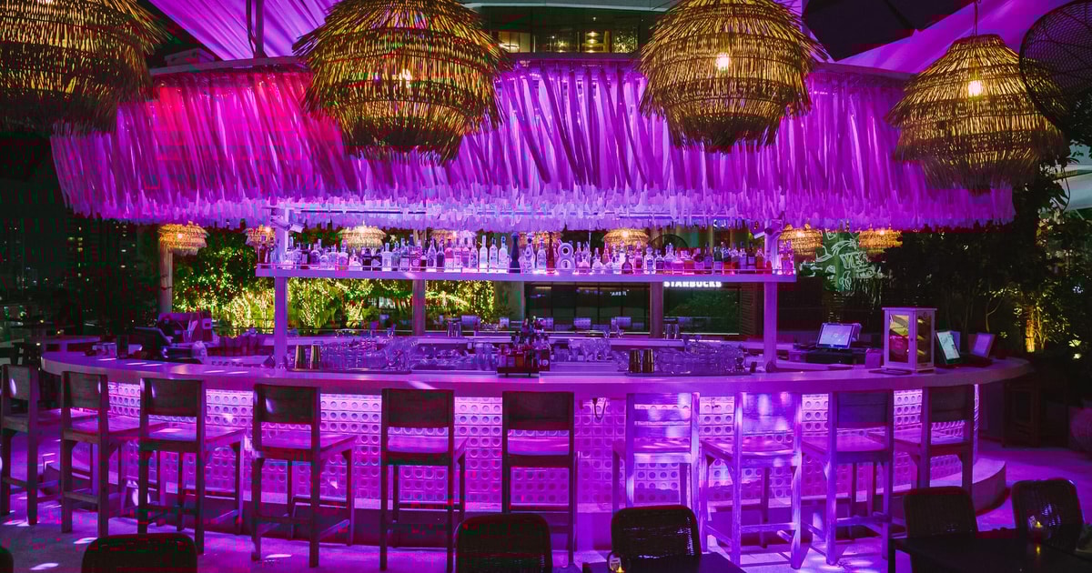 Bangkok: Escape Rooftop Bar at The Emquartier F&B Packages | GetYourGuide