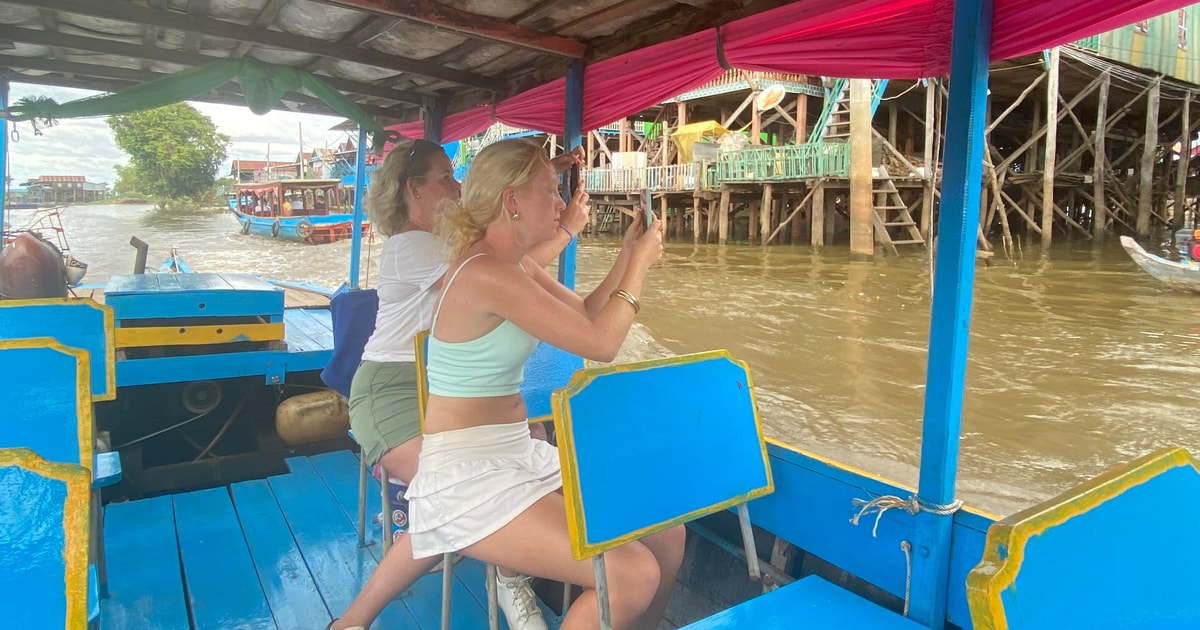 Siem Reap 3 dagen: Angkor, drijvend dorp en waterzegen | GetYourGuide