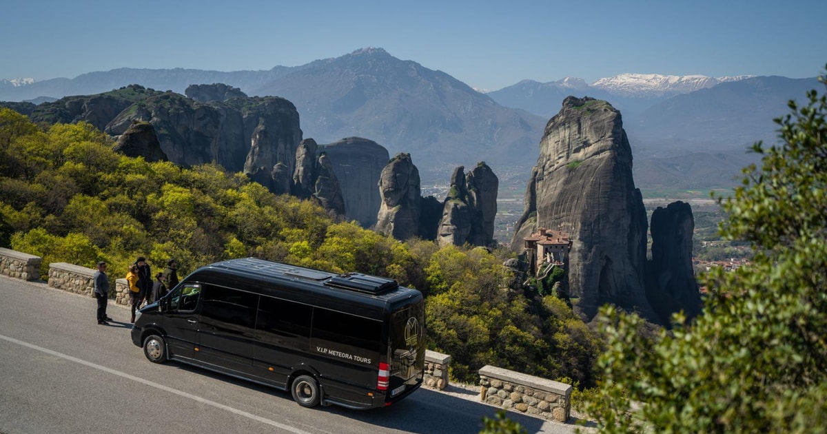 Z Aten: Klasztor Meteora - 1-dniowa wycieczka pociągiem i autobusem ...
