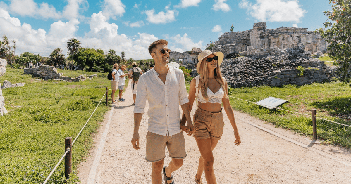 Tulum: Mayan Ruins Day Trip with Cenote Swim | GetYourGuide