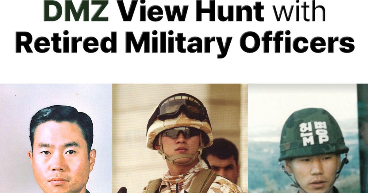 DMZ view hunt with retired military officers | GetYourGuide