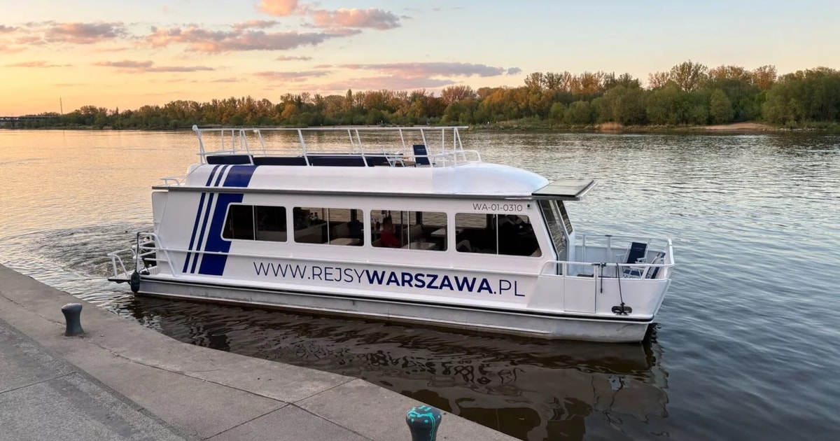 Varsovie : croisière sur la Vistule avec vue panoramique | GetYourGuide