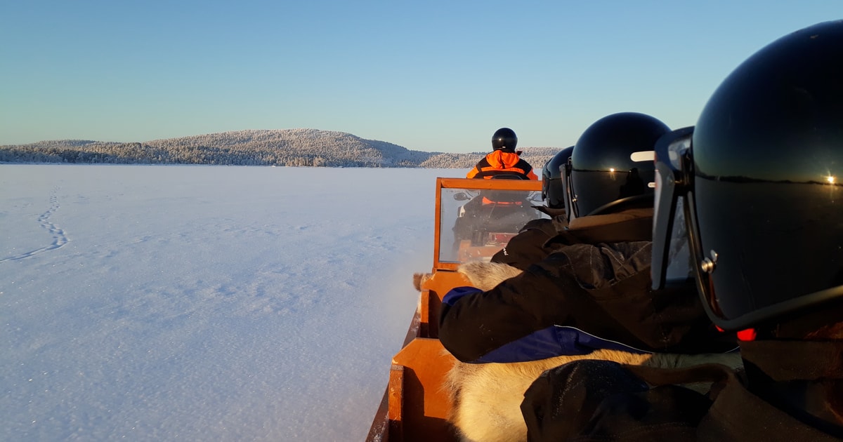 Van Ivalo: ijsvistocht naar het Inari-meer, inclusief lunch | GetYourGuide