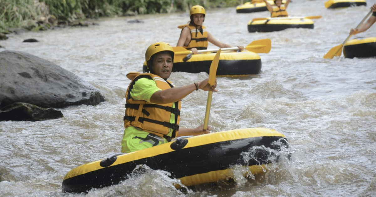 Ubud: Wos River Tubing med vandfaldseventyr og frokost | GetYourGuide