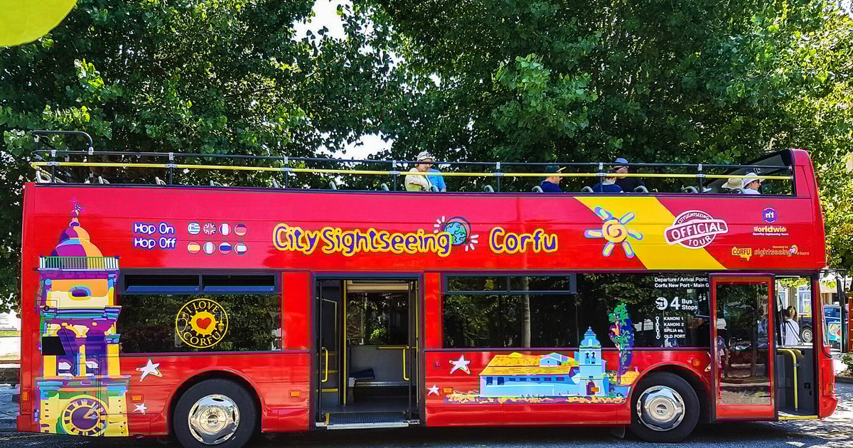 Corfu: City Sightseeing Hop-On Hop-Off Bus Tour | GetYourGuide