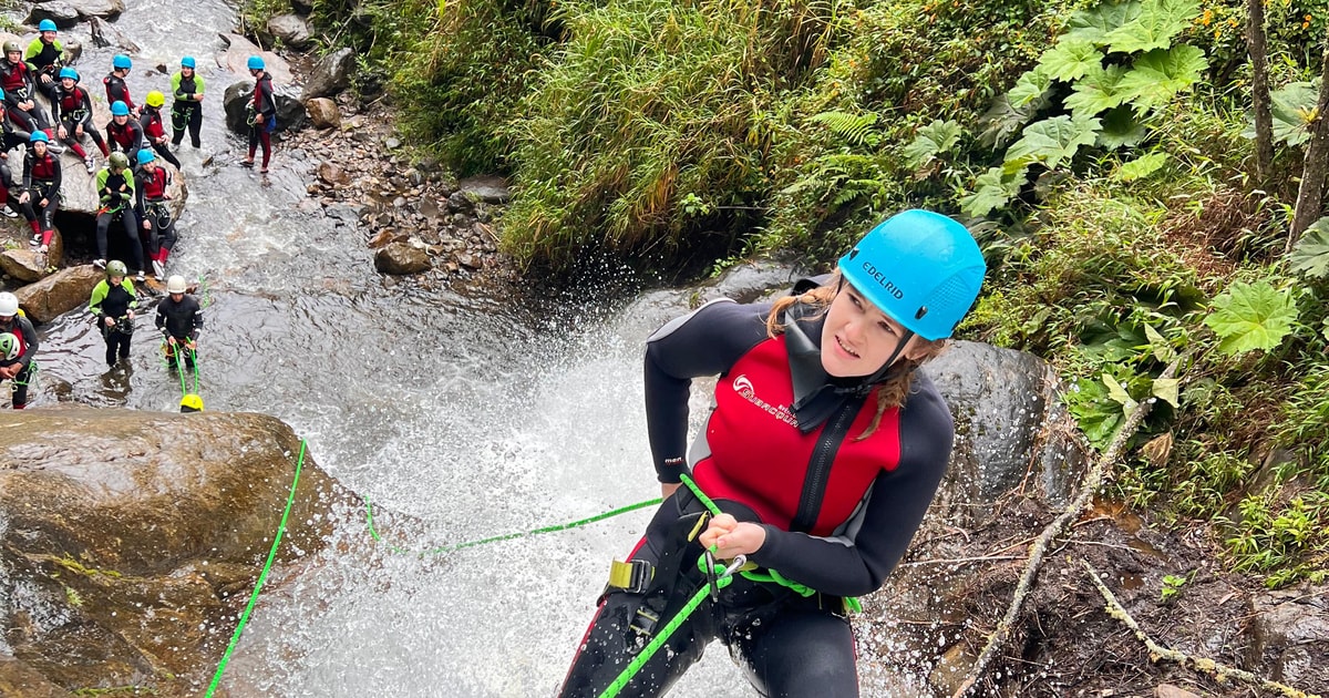 Canyoning Chamana from Banos | GetYourGuide