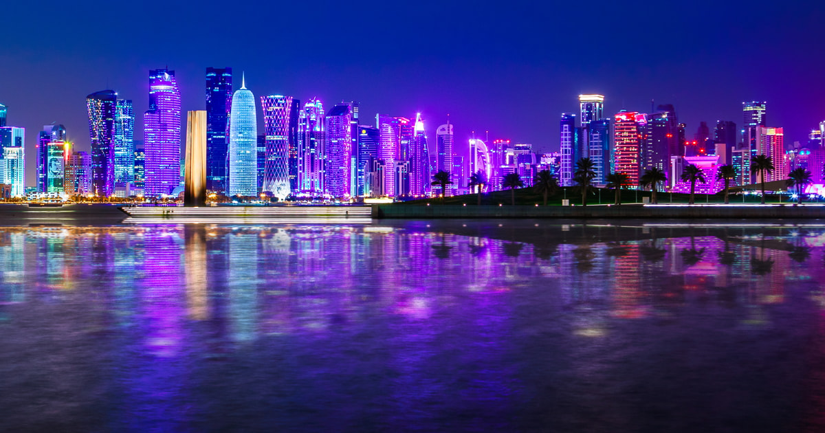 Doha by Night: Sparkling City Tour with Convenient Transfers | GetYourGuide