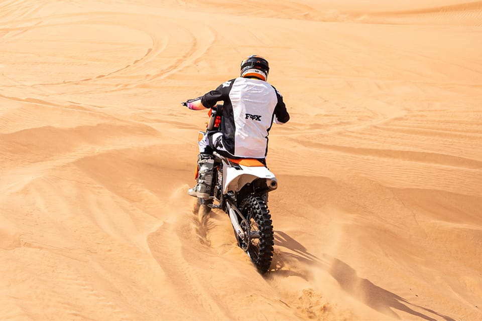 Dubai Motocross KTM 450CC Rental | GetYourGuide