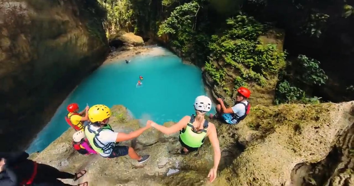 Cebu: Kawasan Falls Canyoneering Tour with Ziplining & Lunch | GetYourGuide