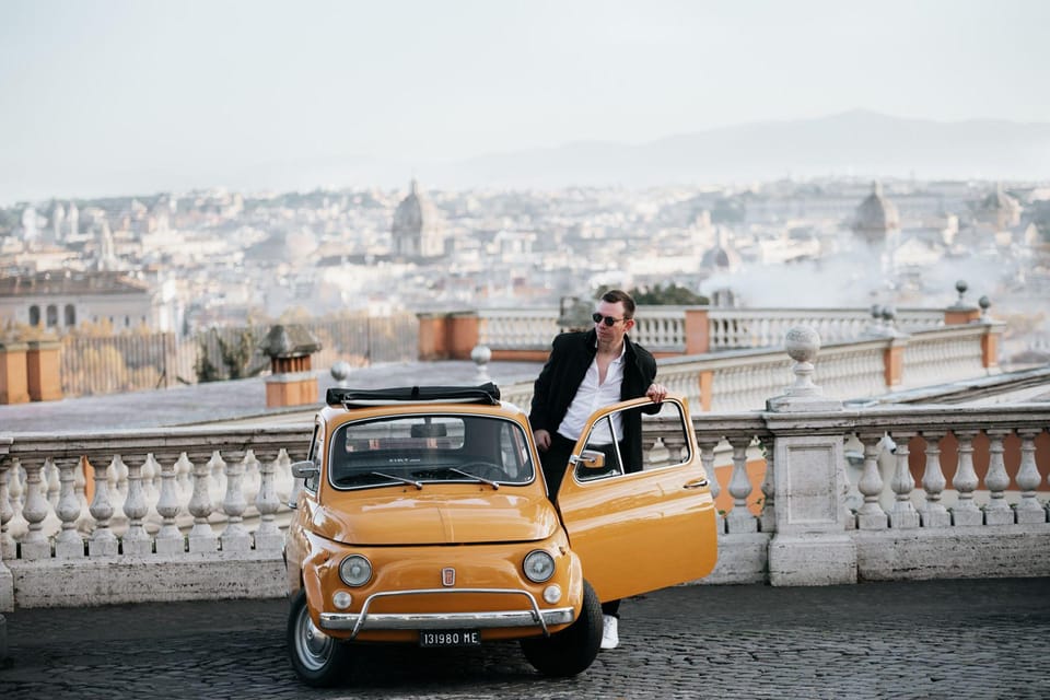 Fiat Cinquecento Vintage City Photo Tour | GetYourGuide