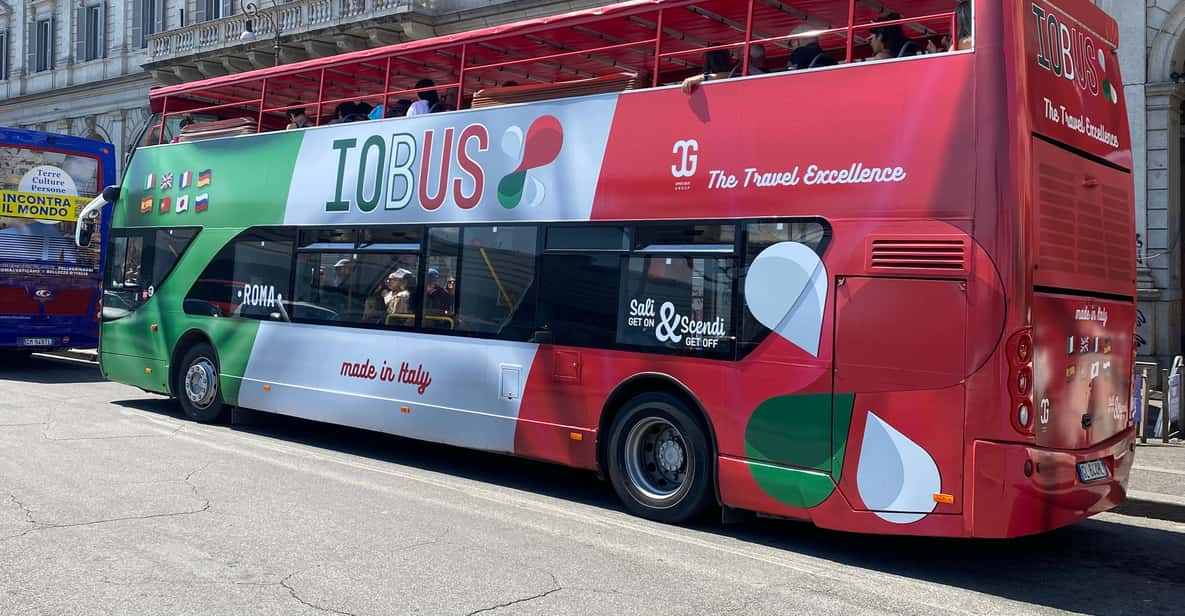 Rome: Open-Top Hop On Hop Off Bus City Tour | GetYourGuide