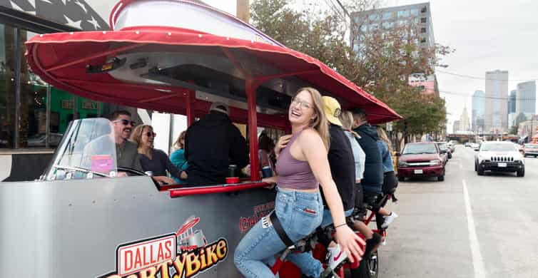 Dallas Party Bike Private Group Rental in Deep Ellum | GetYourGuide